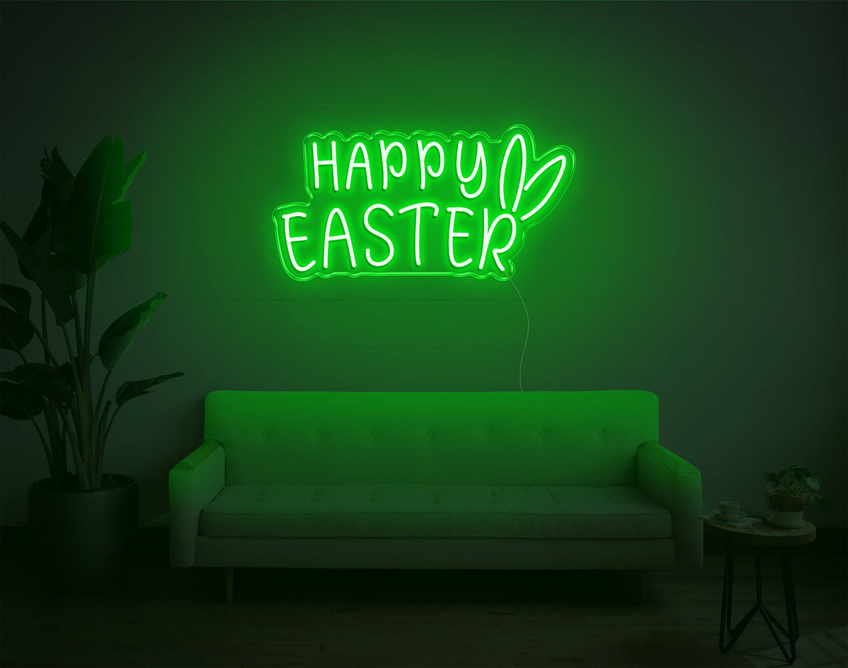Happy Easter Neon Sign